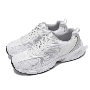 NEW BALANCE 530 Munsell White Sneakers - Silver