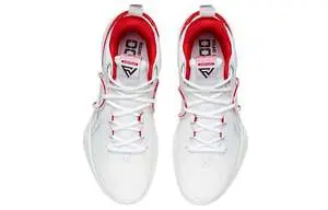 LI-NING Speed Premium Athletic Sneakers - White/red