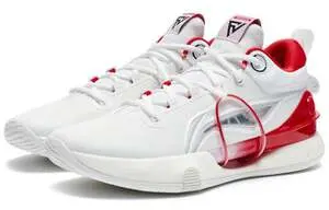 LI-NING Speed Premium Athletic Sneakers - White/red