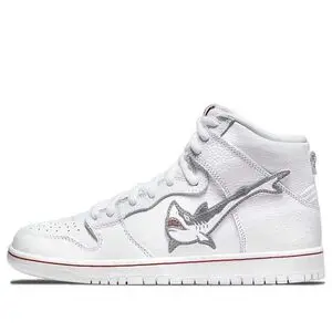 Nike X Oski Sb Dunk High "great Shark - White