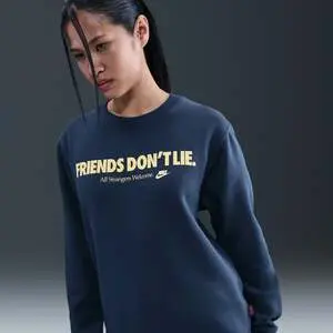 Nike X Stranger Things Fleece Crew - Navy