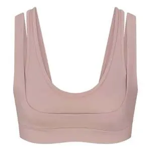 Nike X Skims Matte Double Strap Scoop Bra - Himalayan