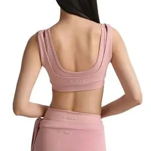 Nike X Skims Matte Double Strap Scoop Bra - Himalayan
