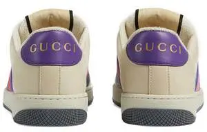 Gucci Screener Gg Lam Sneakers - Blue