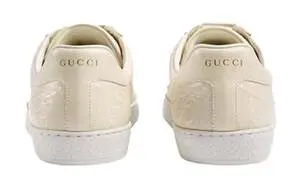 Gucci Ace Gg Embossed Sneakers - White