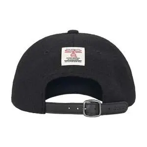 Supreme Harris Tweed® 6-panel Cap - Black