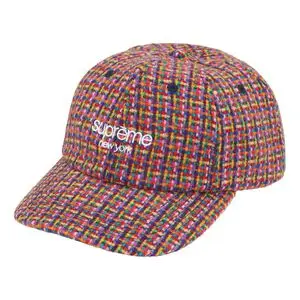Supreme Fw25 Harris Tweed® 6-panel - Red