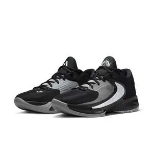 Nike Zoom Freak 4 Basketball Sneakers - Black/white