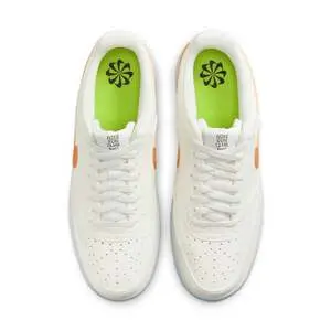Nike Court Vision Low Next Nature Sneakers - White/orange