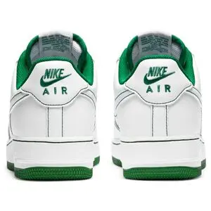 Nike Force 1 '07 "contrast Stitch" Sneakers - White/green