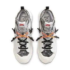 Nike Blazer Mid X Readymade 'white Camo - White/gray/black