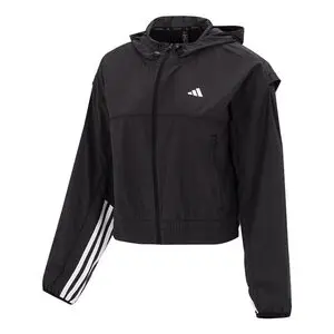 Adidas Hyperglam Windbreaker Jacket - Black