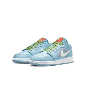 JORDAN 1 Low Se Stitch Sneakers - Blue