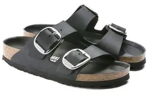 BIRKENSTOCK Arizona Big Buckle Sandals - Black