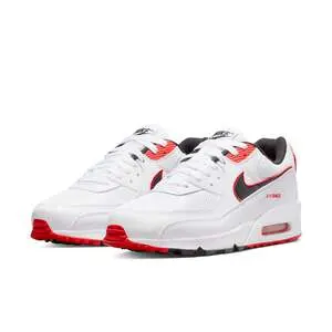 Nike Max 90 Low Top Sneakers - White/red/black