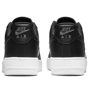 Nike Force 1 '07 Premium "silver Chain" Black - Black/white