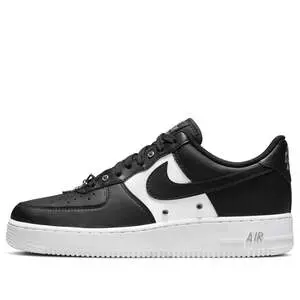Nike Force 1 '07 Premium "silver Chain" Black - Black/white