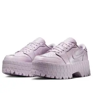JORDAN 1 Brooklyn Low Platform Sneakers - Doll/metallic Silver
