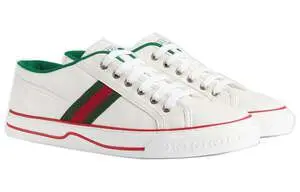 Gucci Tennis 1977 Sneakers - White/green/red