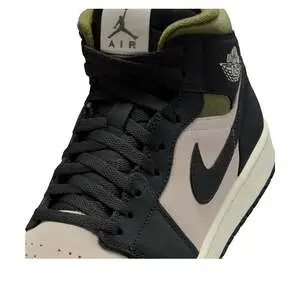 JORDAN 1 Mid Se Sneakers - Light Orewood/brown