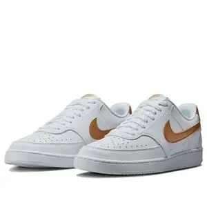 Nike Court Vision Low Next Nature Sneakers - White/gold