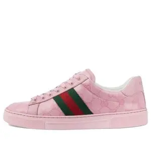 Gucci Ace Sneaker With Web Detail - Pink