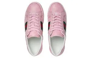 Gucci Ace Sneaker With Web Detail - Pink