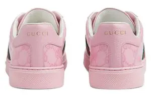 Gucci Ace Sneaker With Web Detail - Pink