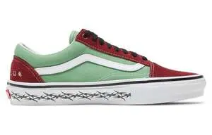 VANS Supreme X Old Skool 'barbed Wire Green - Red/green