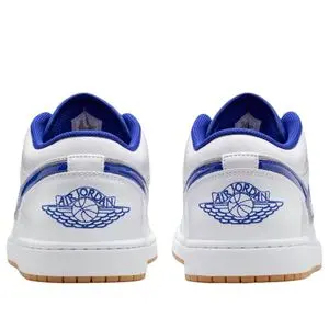 JORDAN 1 Low "dodgers" Sneakers - White/old Royal/gum Yellow