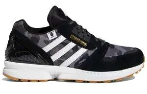 Adidas X Bape X Undefeated Zx 8000 "a-zx Series Camo - Black
