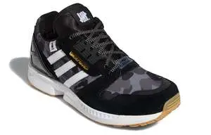 Adidas X Bape X Undefeated Zx 8000 "a-zx Series Camo - Black
