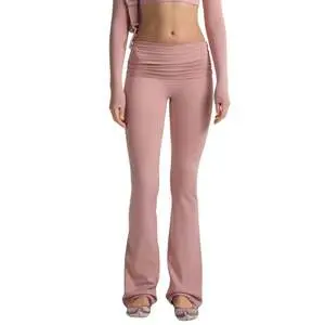 Nike X Skims Matte Foldover Slim Flare Legging - Himalayan