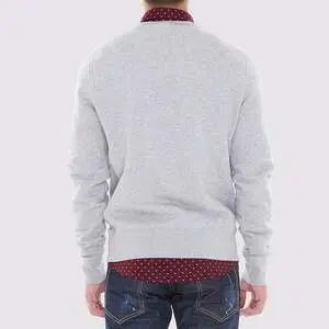 Burberry Embroidered Horse Riding Pullover - Grey