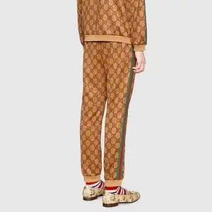 Gucci Gg Technical Jersey Jogging Pant
