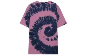 LI-NING Badfive Tie Dye Graphic T-shirt 'pink Blue