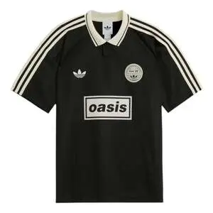 Adidas X Oasis Tour Jacquard Jersey - Black