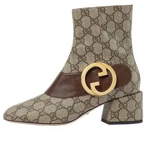 Gucci Blondie Gg-supreme Ankle Boots