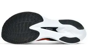 361 DEGREES X Qu!k Foam Flying Flame Pb Running Shoes - Orange/black/white