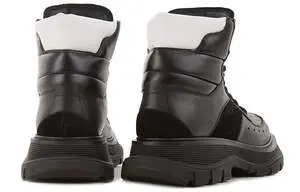Alexander McQueen Leather Ankle Boots