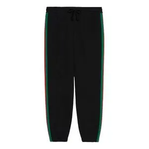 Gucci X The North Face Cotton Sports Pants - Black