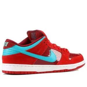 Nike Dunk Low Pro 'brickhouse Turbo Green' Sneakers - Green/red