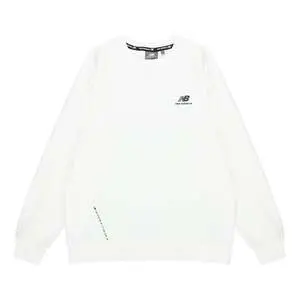 NEW BALANCE Sweatshirt Asia Sizing - White