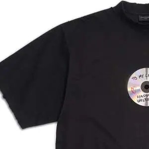 Balenciaga To My Love T-shirt - Black