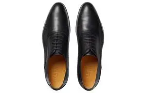 Gucci Leather Lace-up Shoes