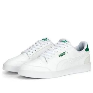PUMA Shuffle Trainers - White/green