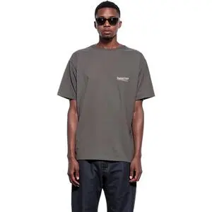 Balenciaga Political Campaign T-shirt Large Fit - Grey