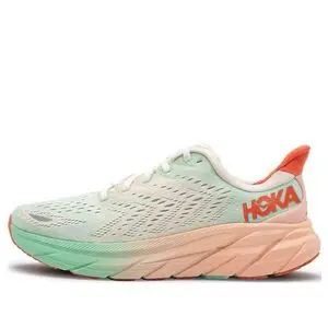 Hoka One One HOKA ONE ONE Clifton 8 Running Shoes Pink/green
