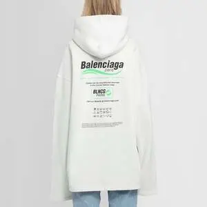 Balenciaga Dry Cleaning Boxy Hoodie - White