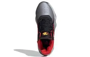 Adidas D.o.n. Issue #1 Basketball Sneakers - Silver/black/red